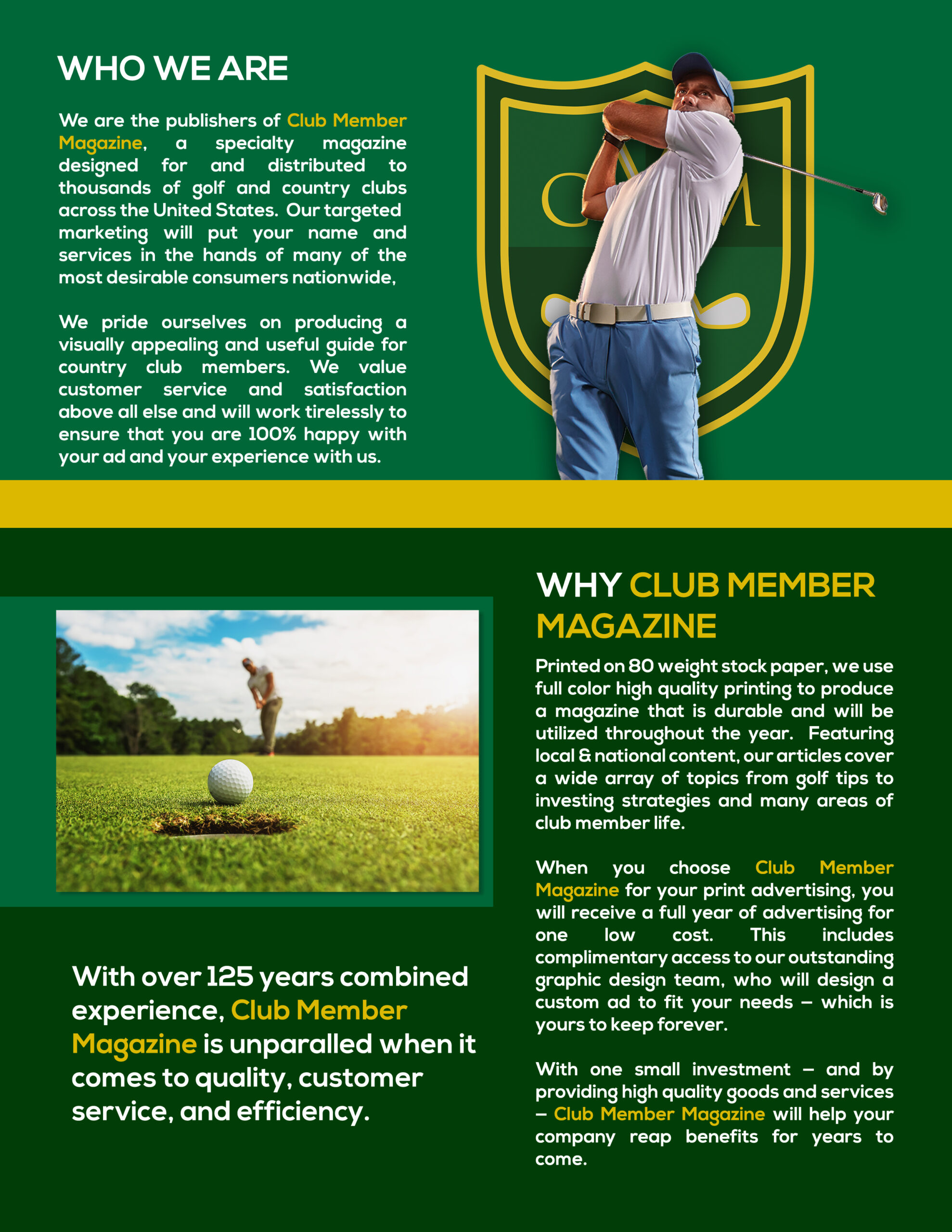 MEDIA GUIDE - Club Member Magazine